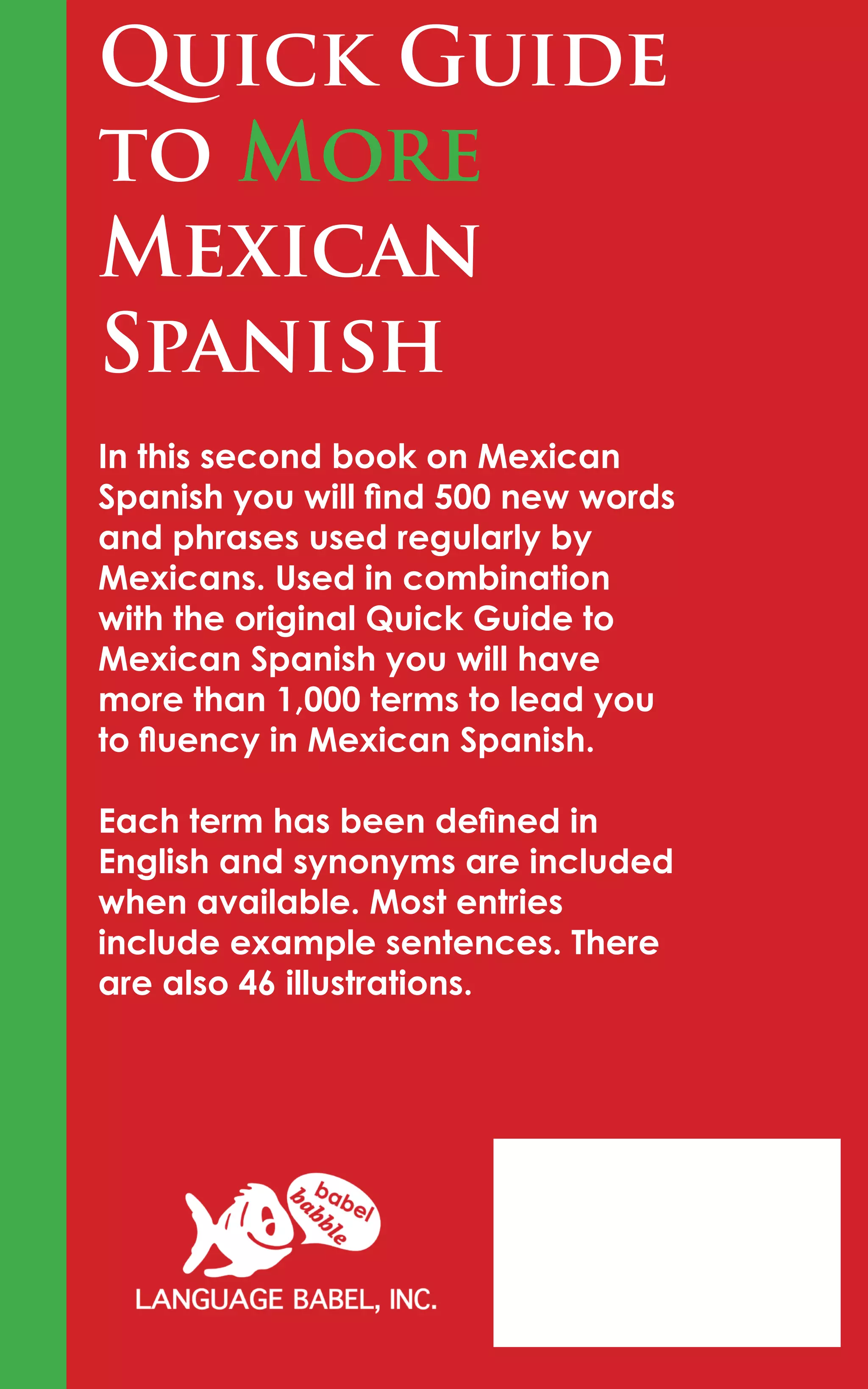 Quick Guide to More Mexican Spanish (Book Preview) | PDF
