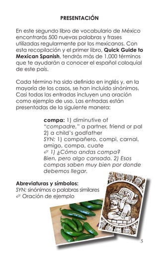 Quick Guide to More Mexican Spanish (Book Preview) | PDF