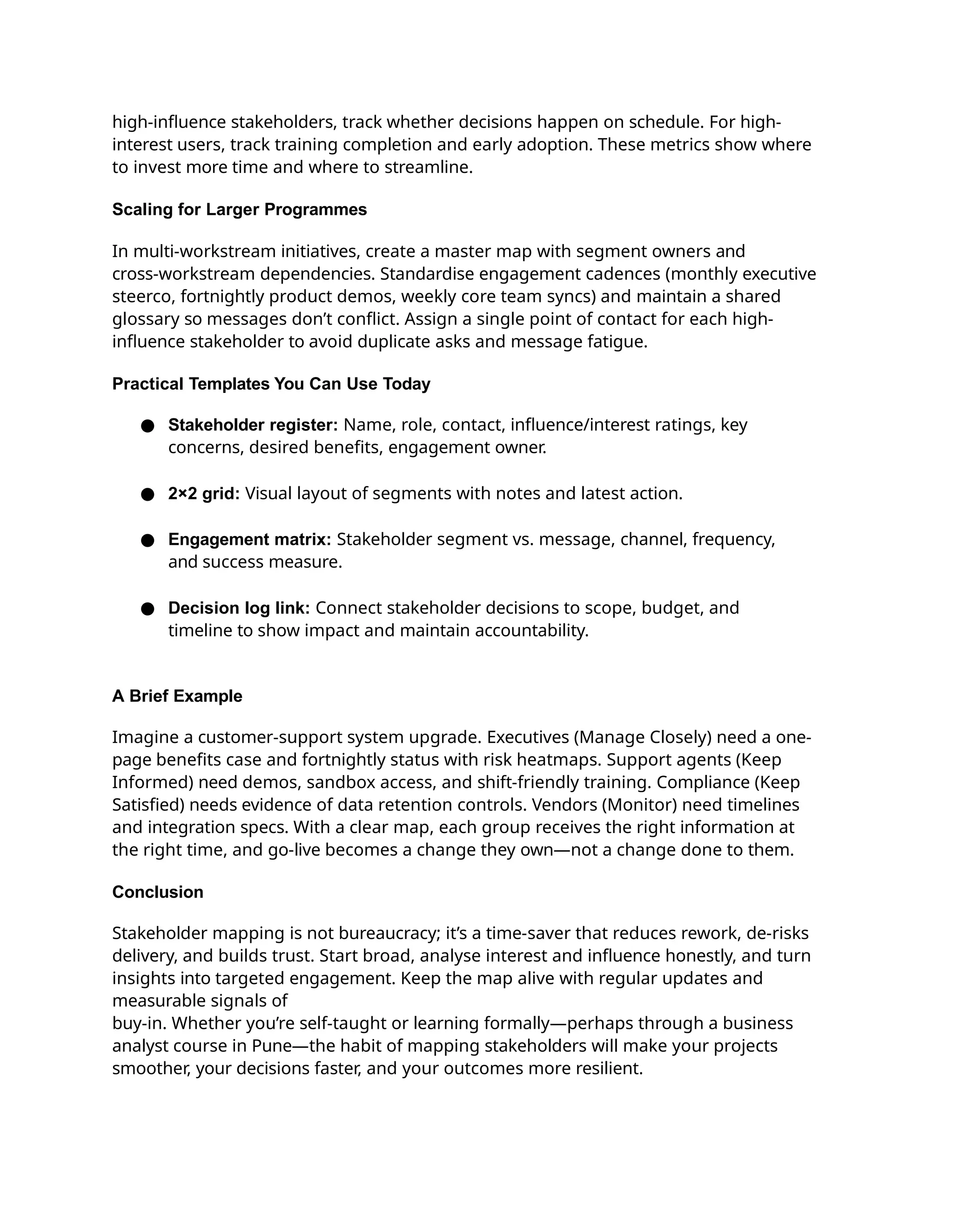 Quick_Guide to Stakeholder Mapping...... | PPTX