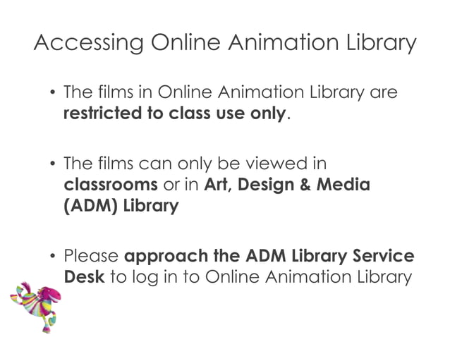 Quick Guide to using Online Animation Library (OAL) | PPTX
