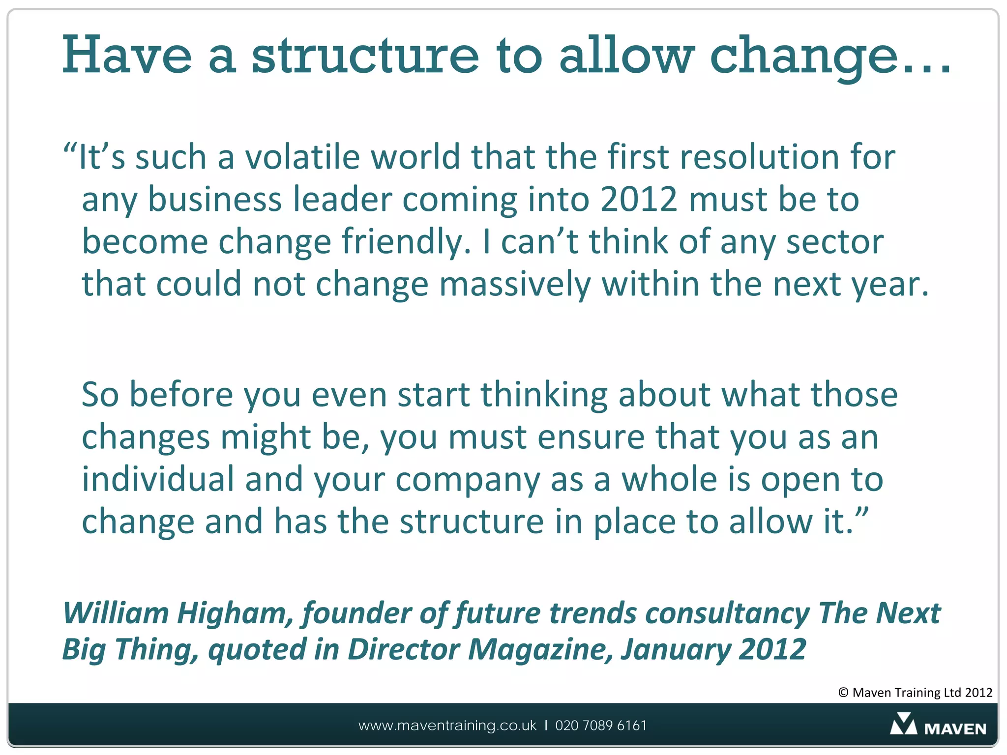 Why is Change Management important? | PDF