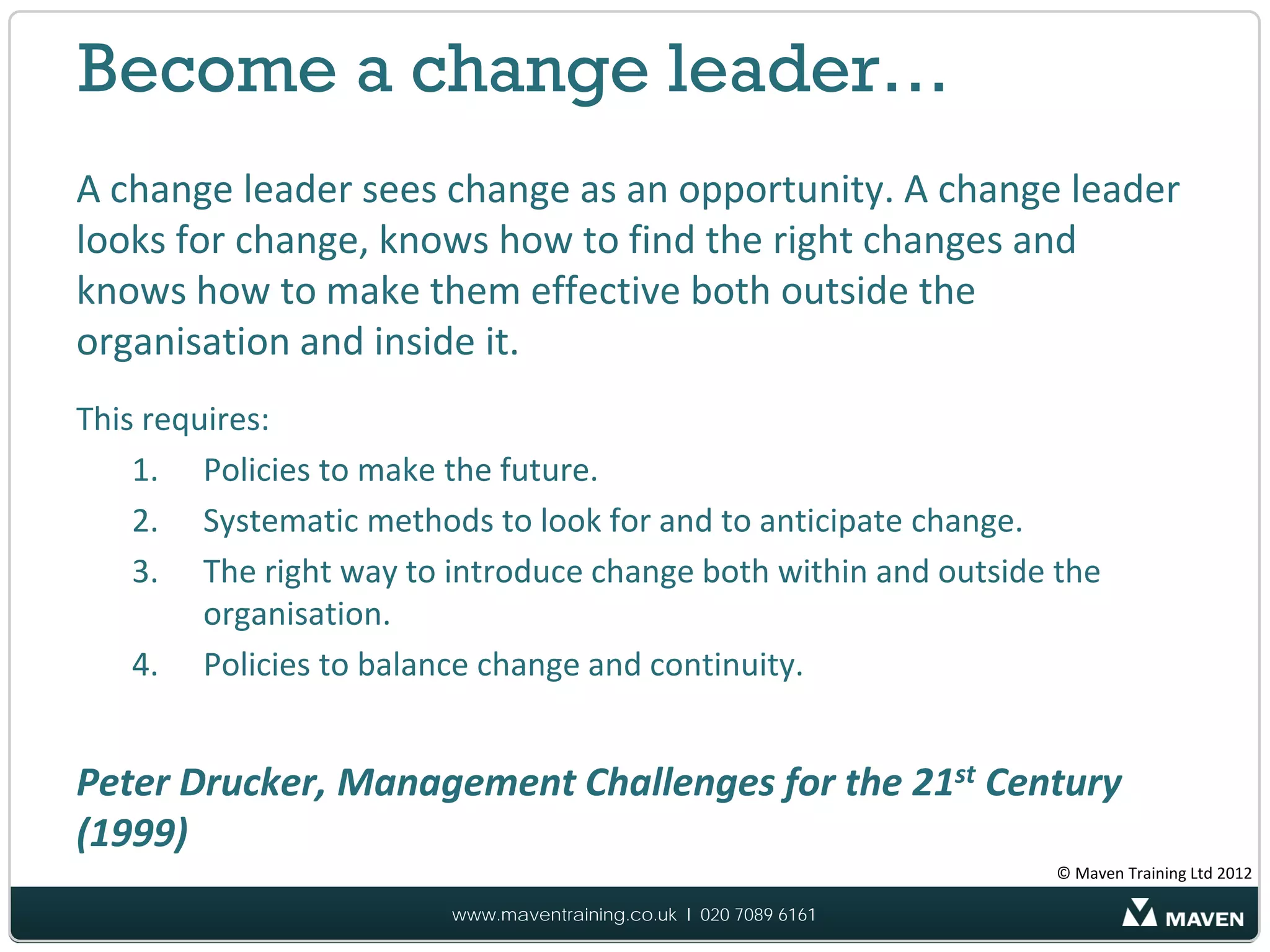 Why is Change Management important? | PDF