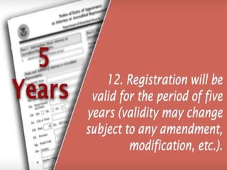 Quick highlights of the registration procedure of real estate agents | PPT