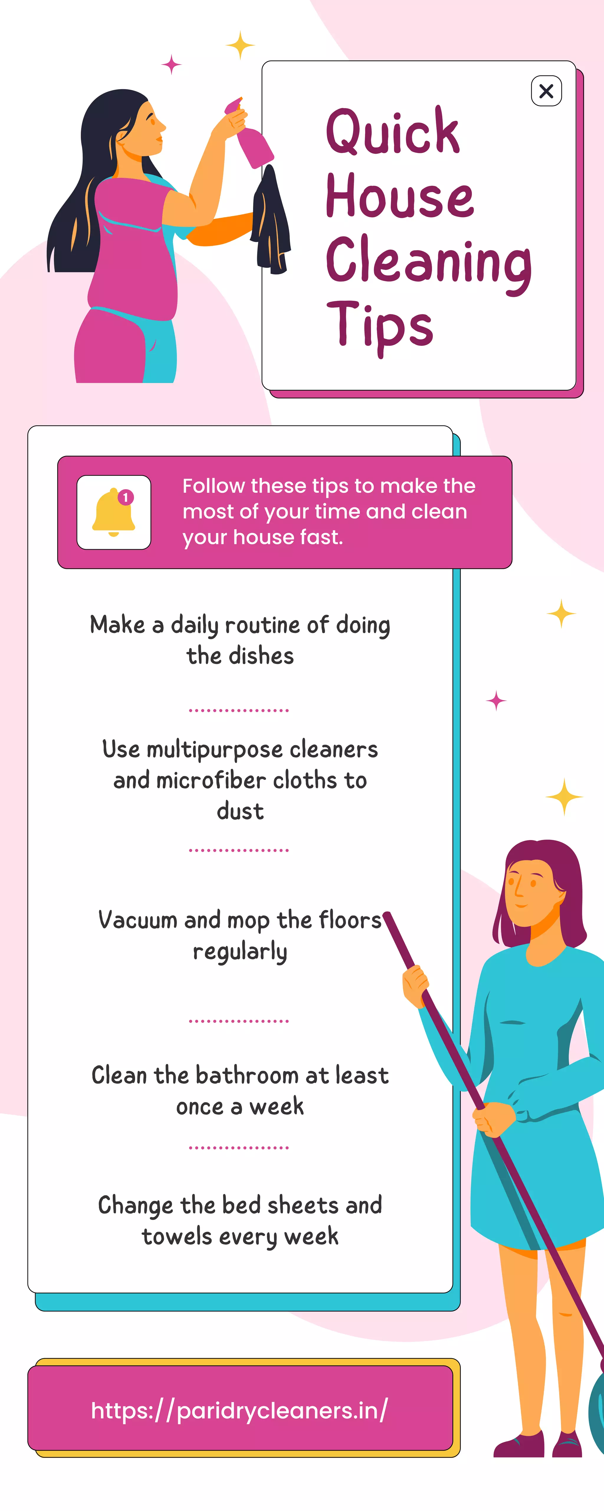 Quick House Cleaning Tips | PDF