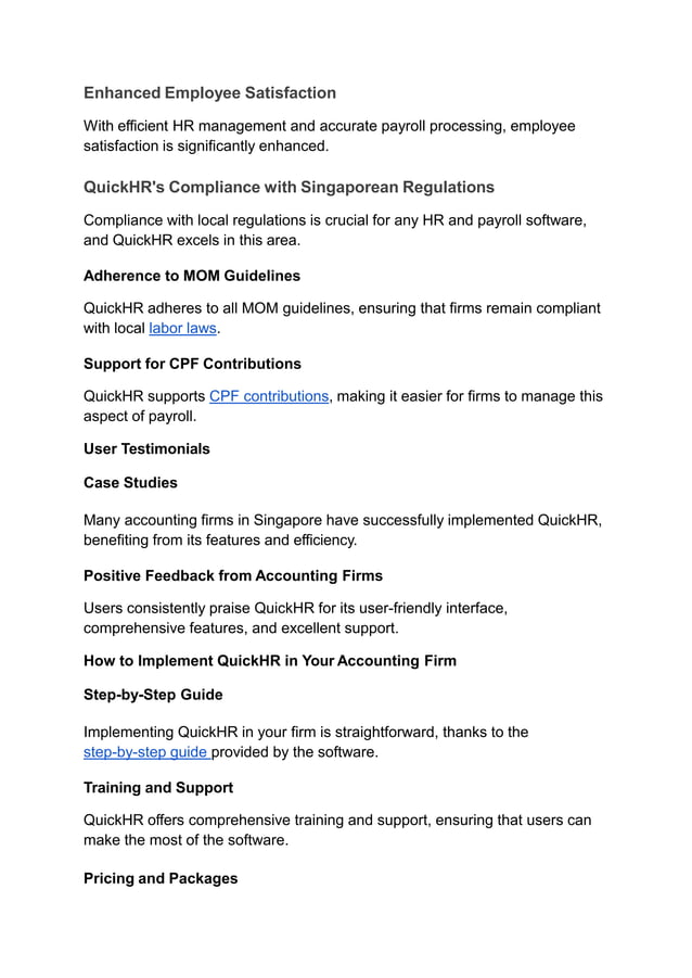 QuickHR Best HR and Payroll Software for the Accounting Industry in Singapore.pptx