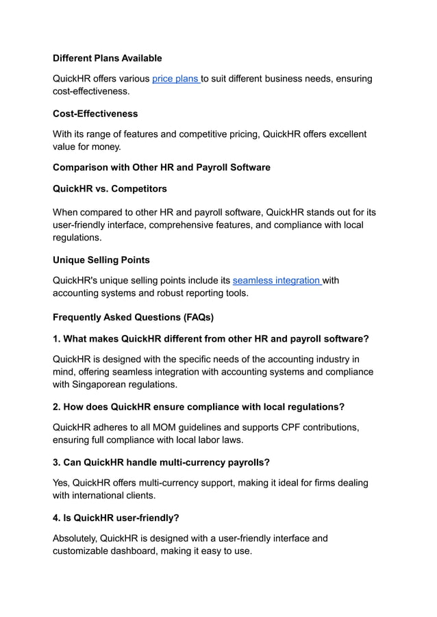 QuickHR Best HR and Payroll Software for the Accounting Industry in Singapore.pptx