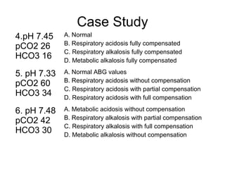 Quick interpretation of blood gases | PPT