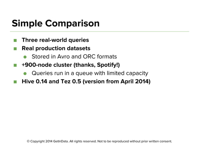 Quick Introduction to Apache Tez | PDF