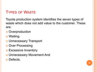 Quick introduction to lean and six sigma | PPTX