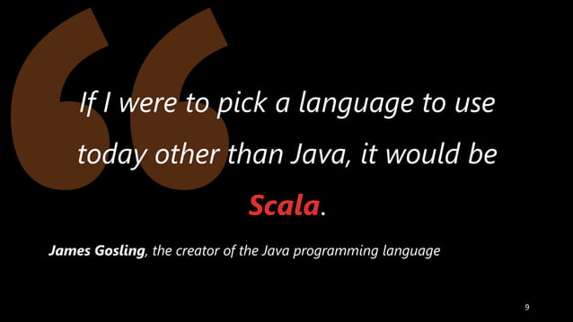 Quick introduction to scala | PDF | Programming Languages | Computing