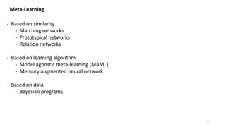 Introduction to Few shot learning | PDF