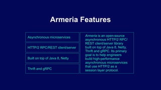Quick intro to armeria | PPT