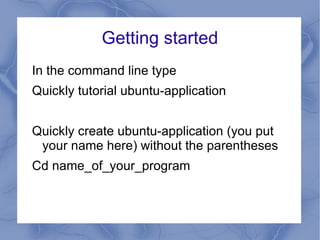 Quickly programming | ODP | Operating Systems | Computer Software and Applications
