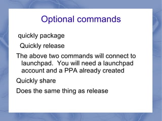 Quickly programming | ODP | Operating Systems | Computer Software and Applications