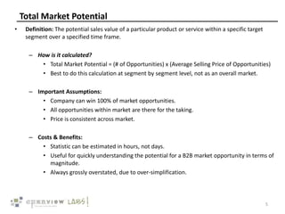 8 Quick Market Sizing Approaches | PPTX