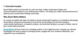 Quick Metrix | PPTX