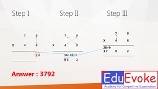 Quick multiplication | PPT