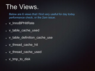 Quick MySQL performance check | PPT