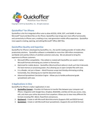 Quickoffice | PDF