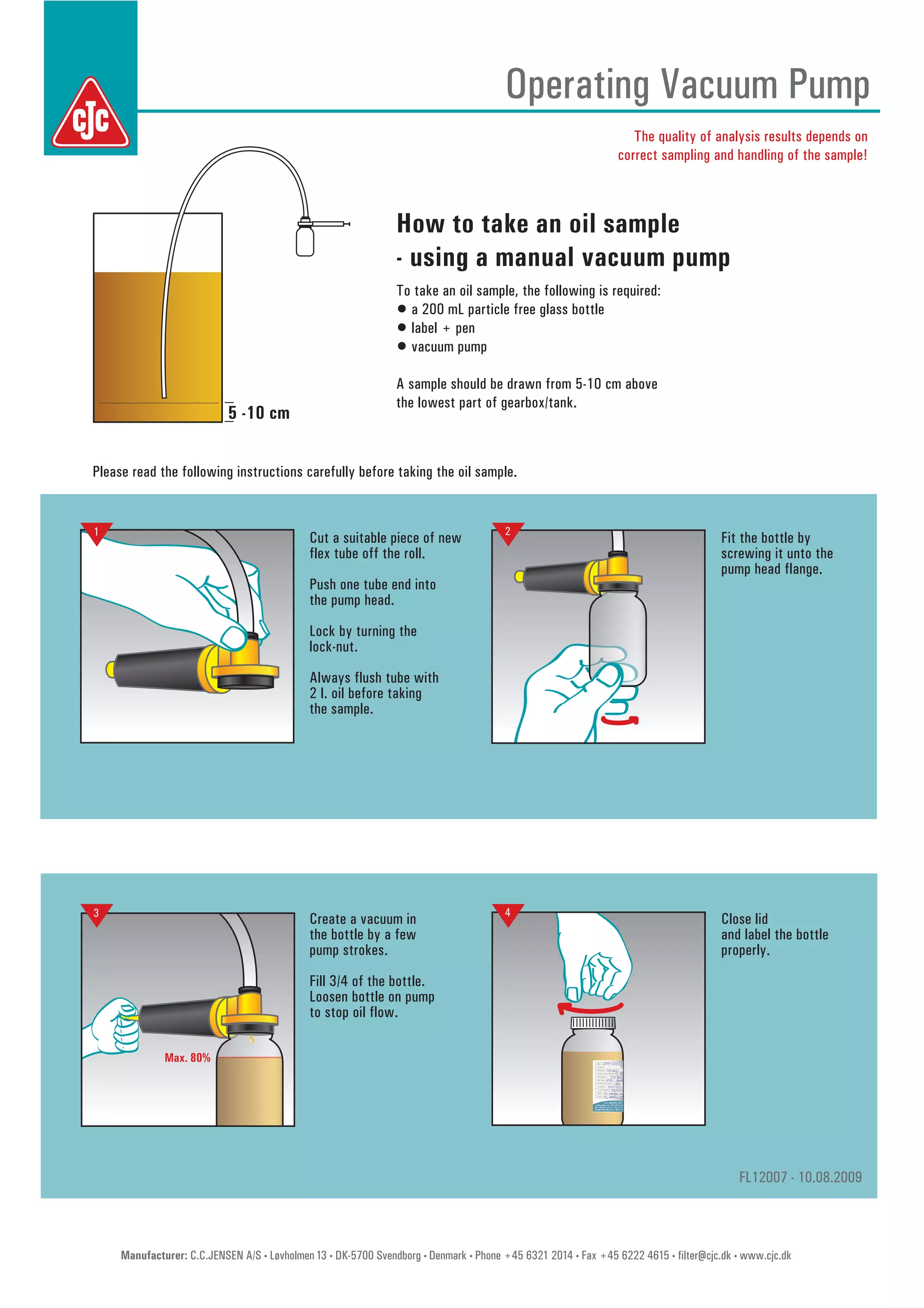 Quick oilsamplingguide cjc | PDF