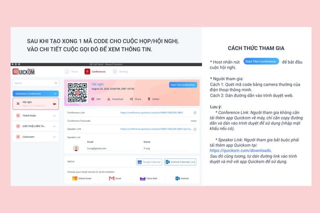 QUICKOM app User guide | PPT