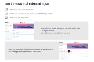 QUICKOM app User guide | PPT