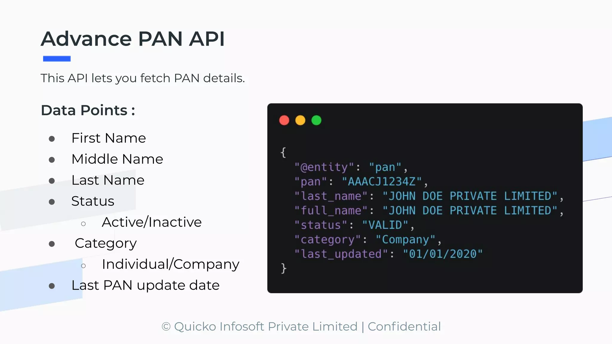 Quicko Tax Compliance APIs | PPT