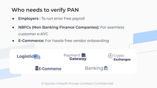 Quicko Tax Compliance APIs | PDF