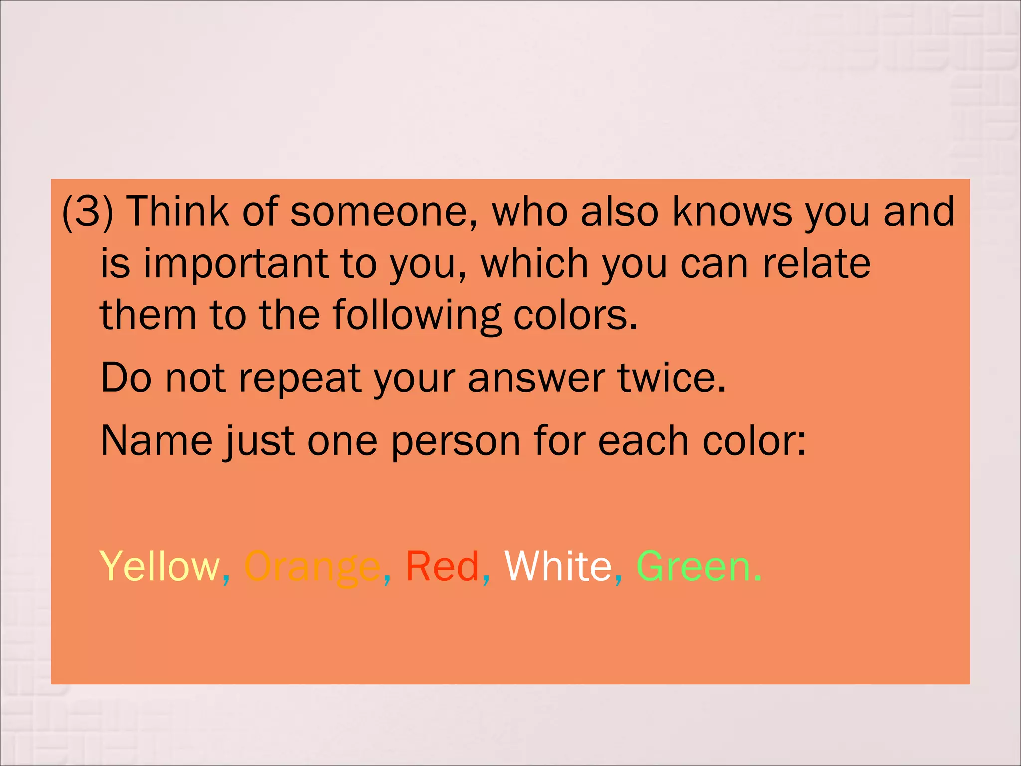 Quick Personality Test | PPT
