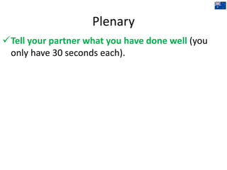 Quick plenaries | PPTX
