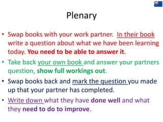 Quick plenaries | PPTX