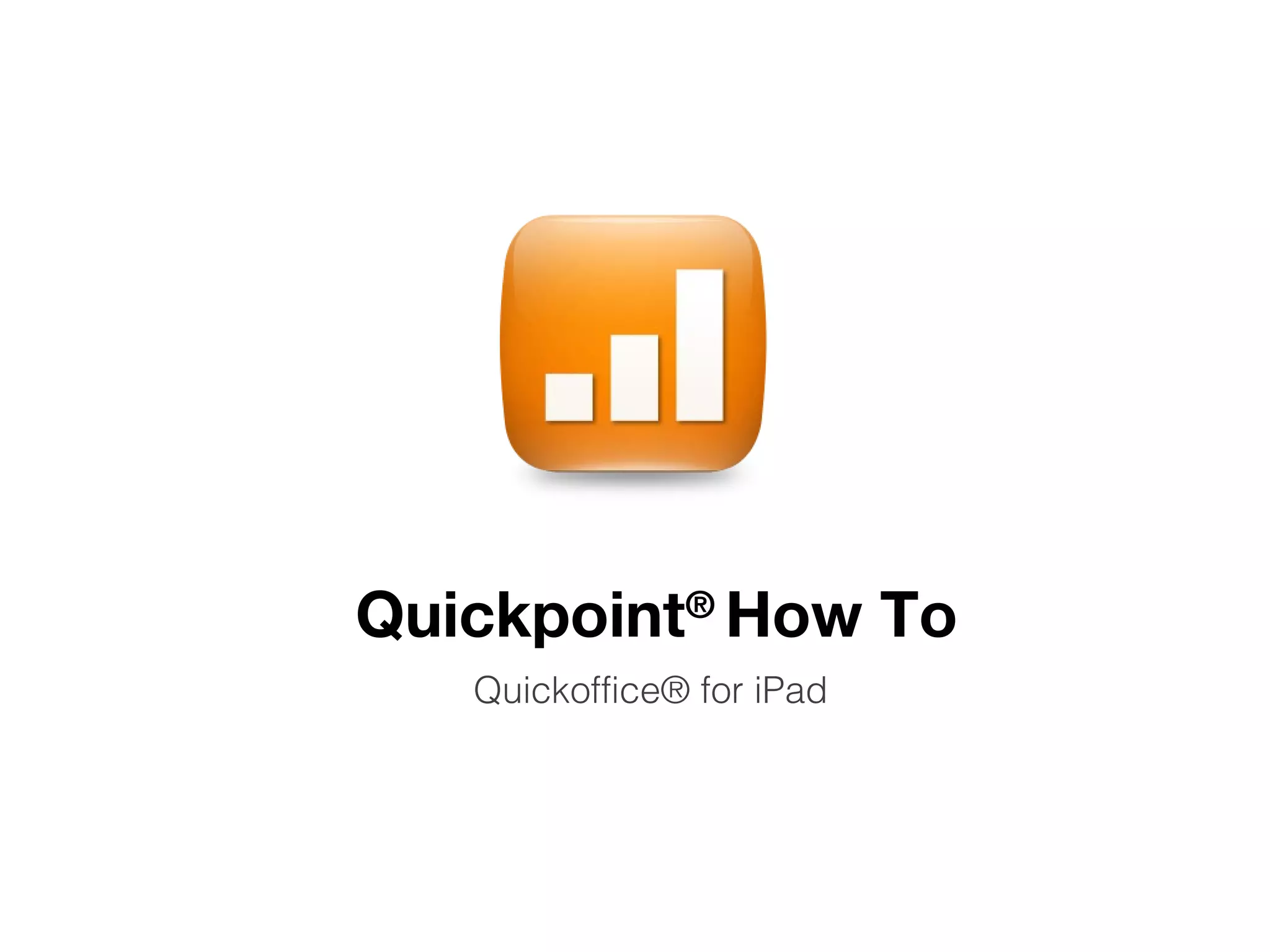 Quickpoint How To | PPT