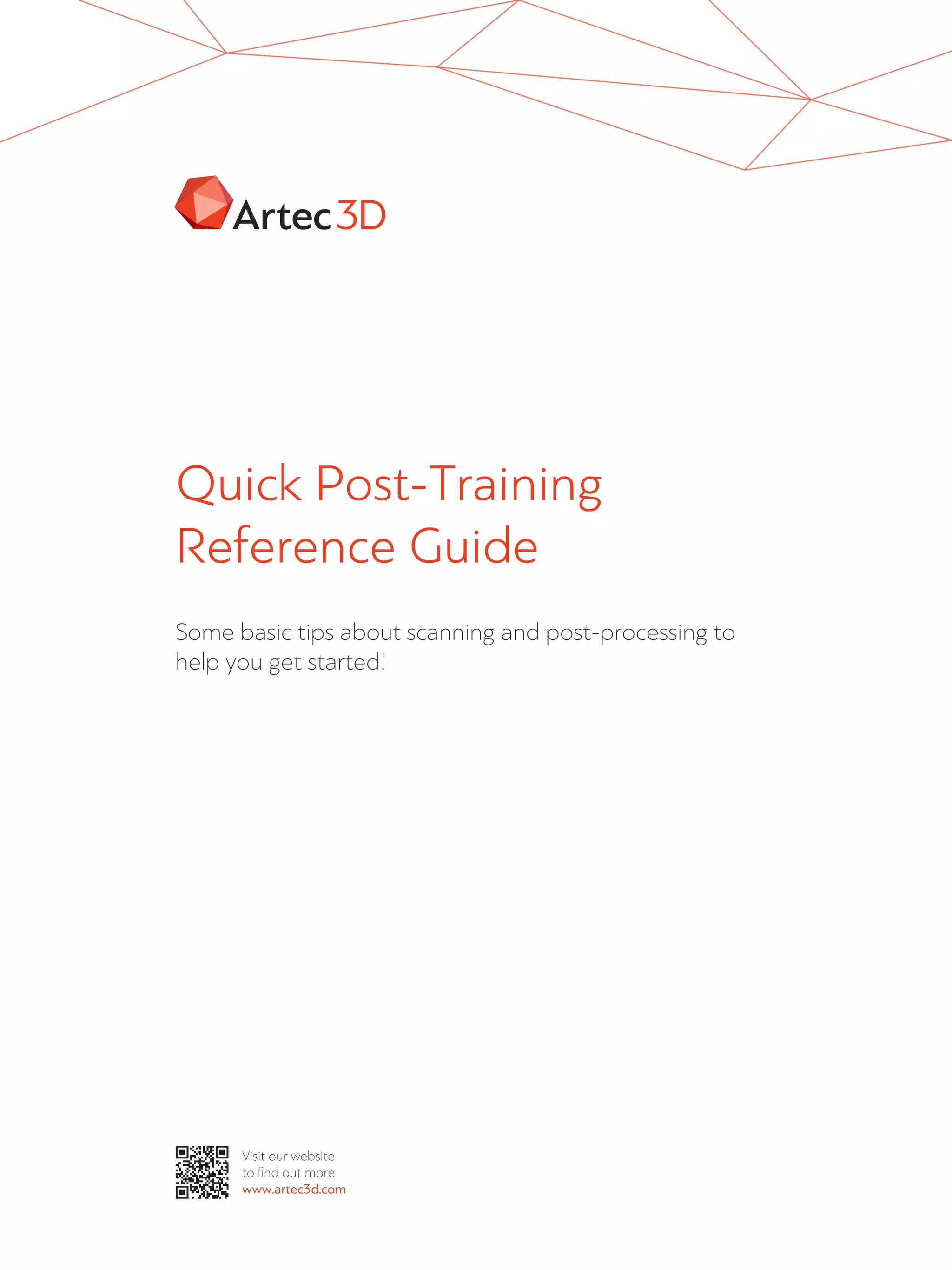 Quick post training reference guide | PDF