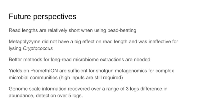 Assessing ultra-deep, long-read metagenomics on Oxford Nanopore ...