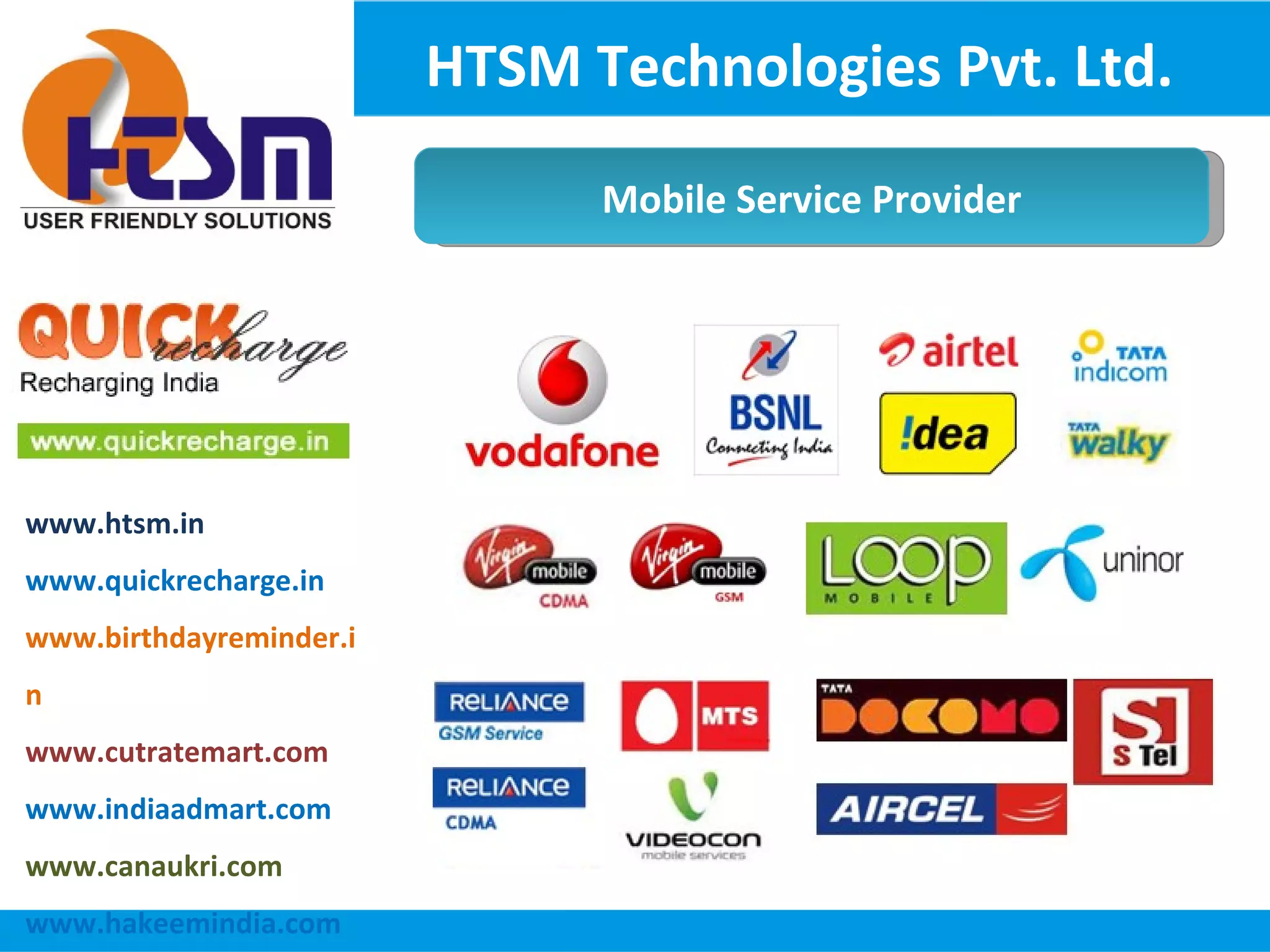 Quickrecharge proposal | PPT