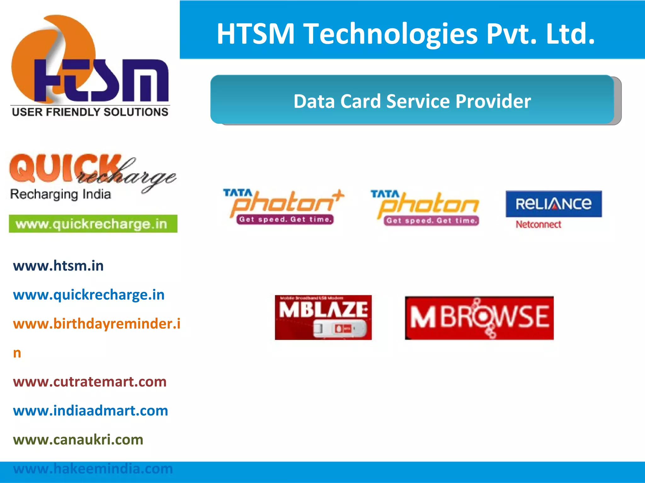 Quickrecharge proposal | PPT