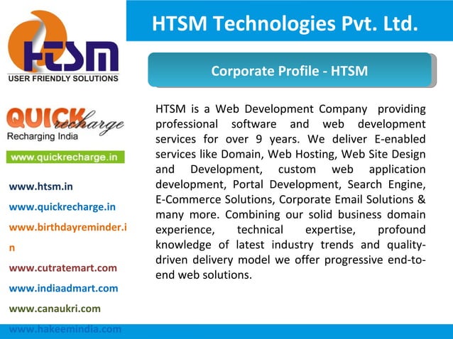 Quickrecharge proposal | PPT