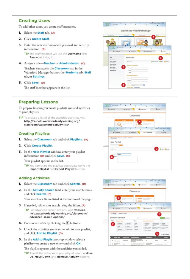 Waterford Quick reference admin | PDF | Computing | Technology & Computing