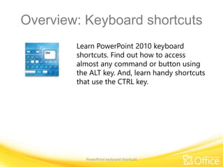 Quick reference card | PPT
