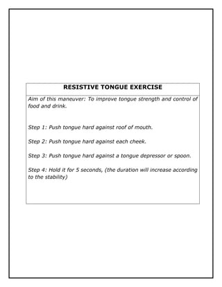 Quick reference for swallowing therapy | PDF