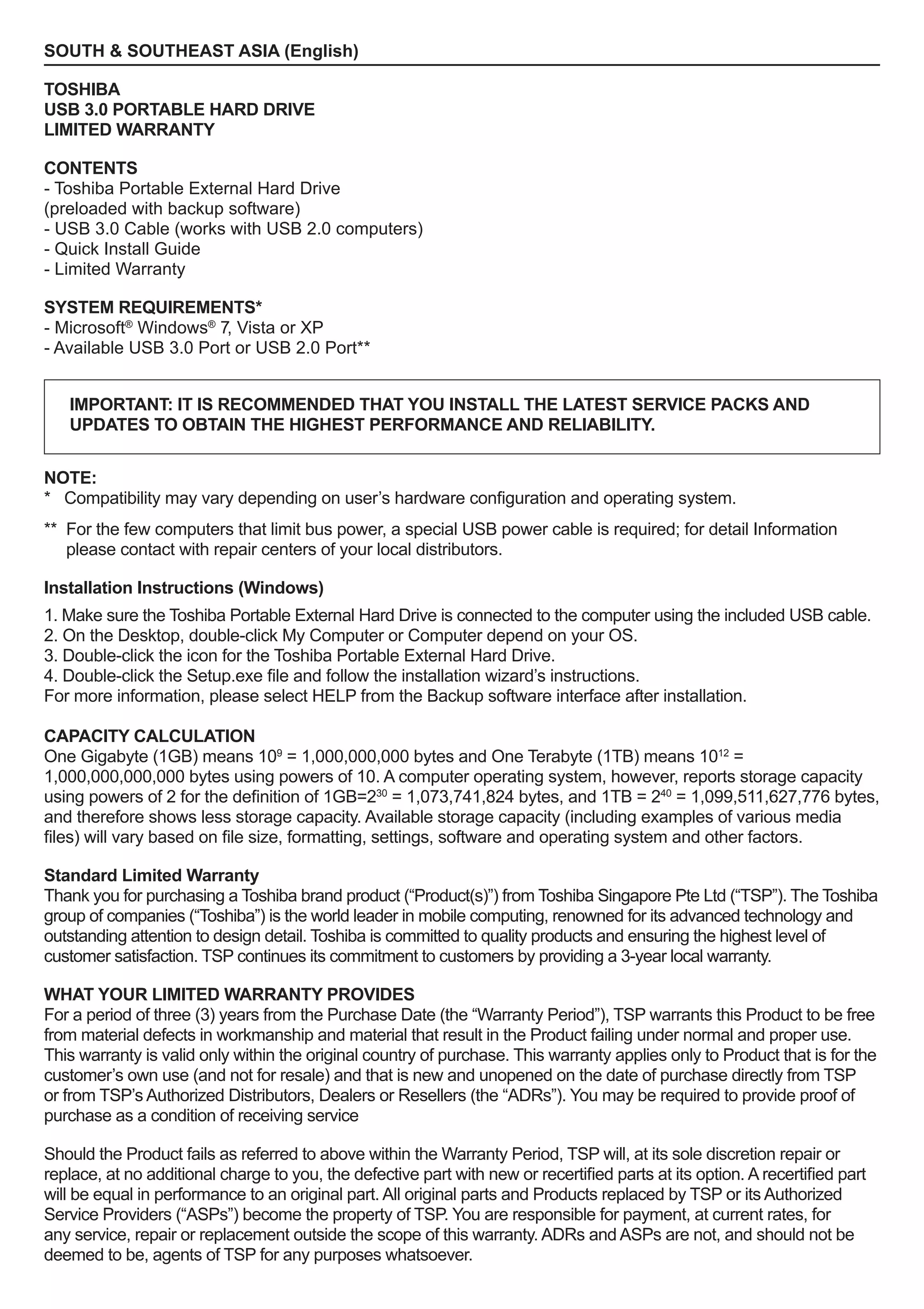 Quick reference guide | PDF