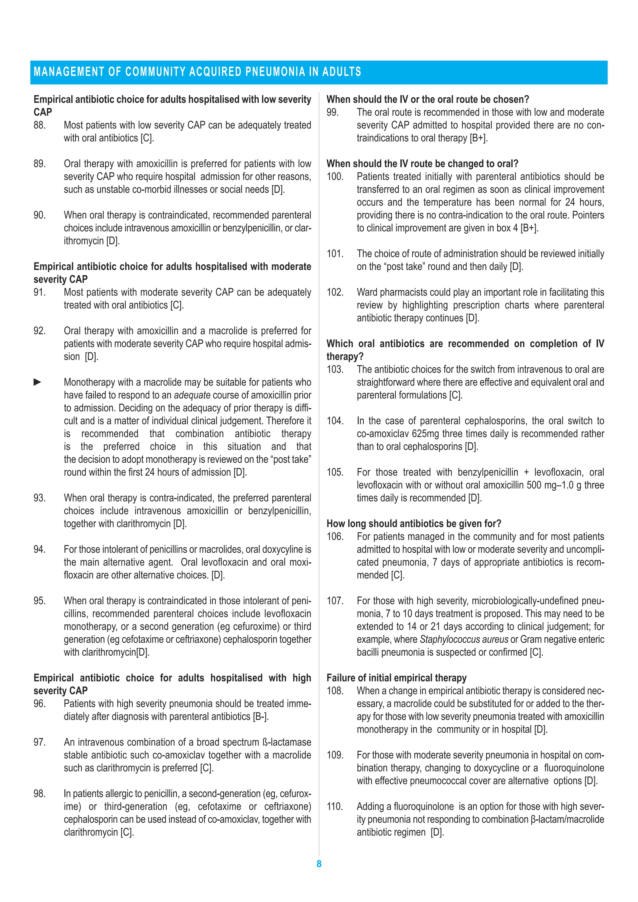Quick Reference Guide - BTS Guidelines for the Management of Community ...