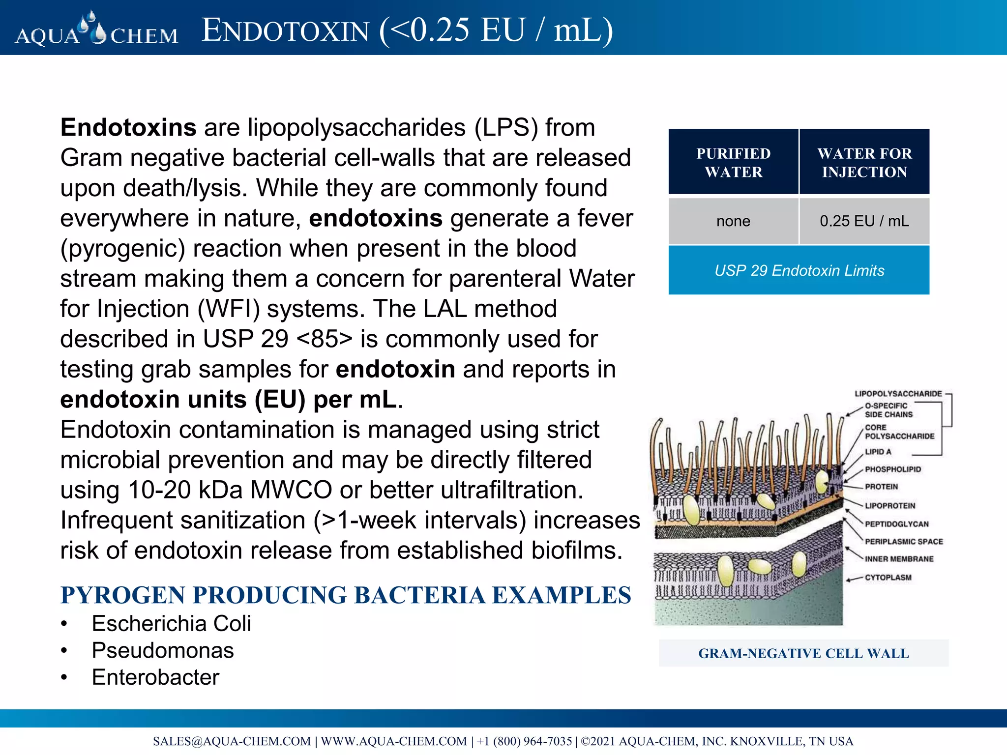 Quick Reference Guide to Compendial Water Standards | PPTX