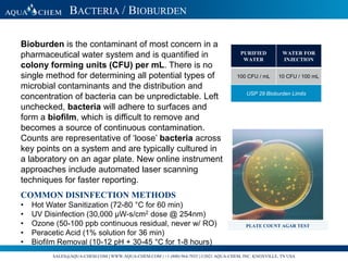 Quick Reference Guide to Compendial Water Standards | PPTX