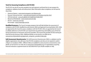 Quick Reference Guide to the PCI Data Security Standard | PDF
