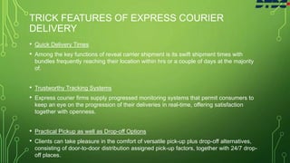 Quick, Reliable, and Hassle-free: The Power of Express Carrier Shipment ...