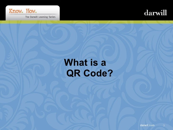 Quick Response Codes (QR Codes)