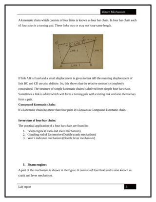 Quick return mechanism11 | PDF