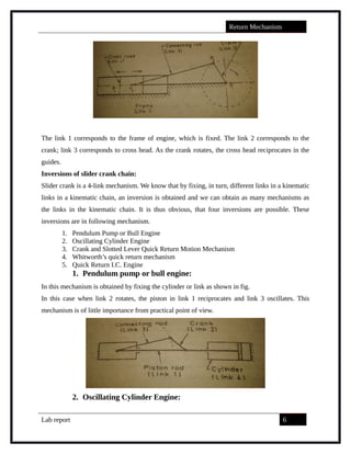 Quick return mechanism11 | PDF