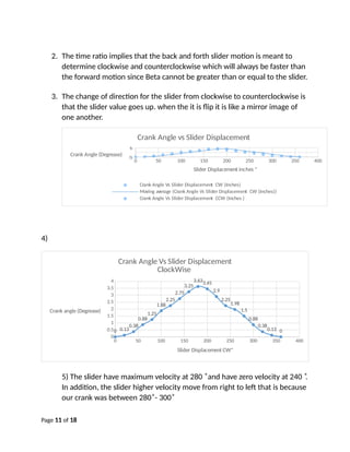 Quick return mechanism | PDF